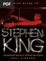 Stephen King Books Printable Checklist | PDF | Stephen King