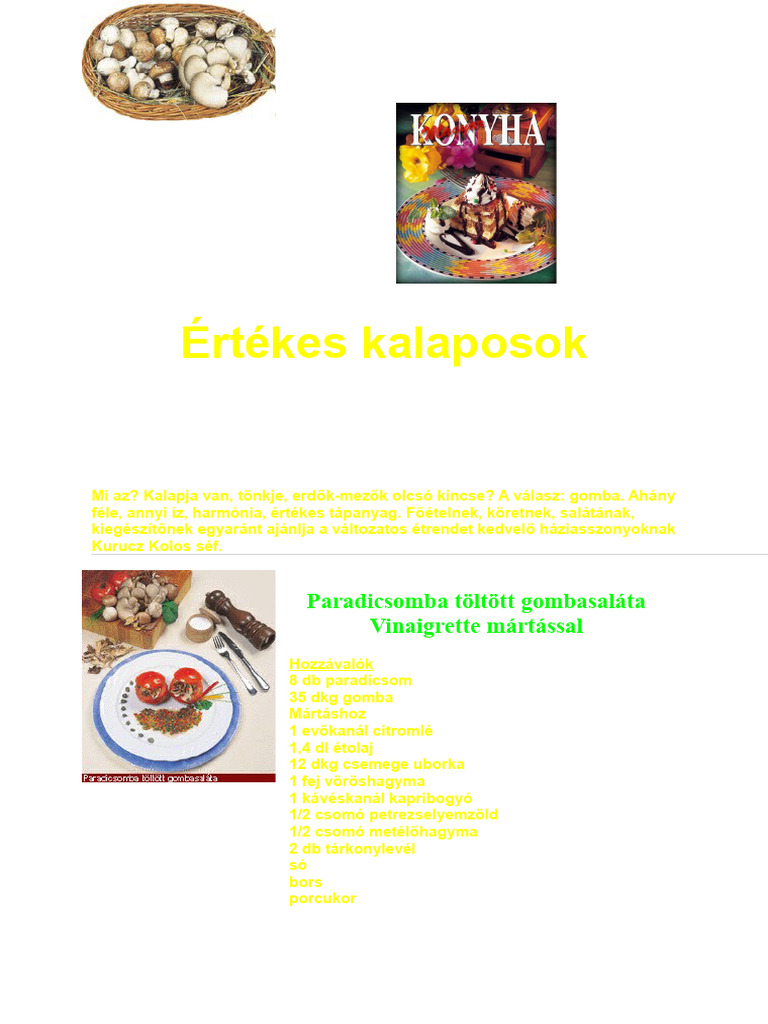 7157758-MAGYAR-KONYHA-rtkes-Kalaposok | PDF