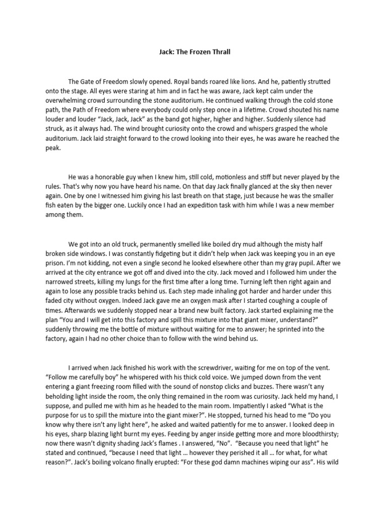 Highlighted Creative Writing | PDF