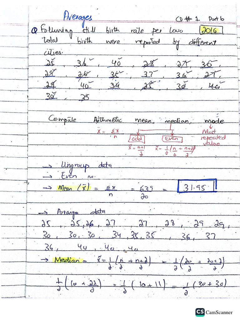 Math Stat Past Solved Papers | PDF