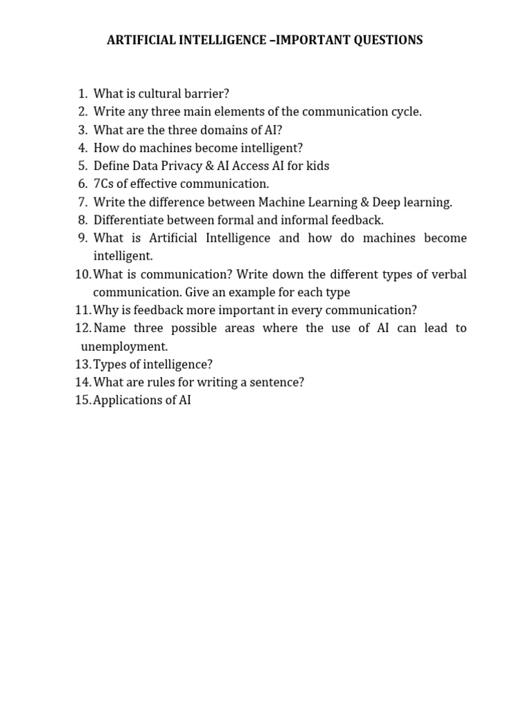 Ai Imp Question April Monthly Test-2024!25!1 | PDF