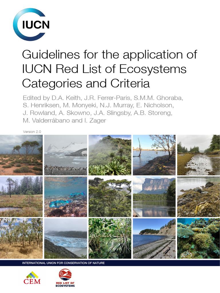 Guidelines For The Application of IUCN Red List Criteria | PDF ...