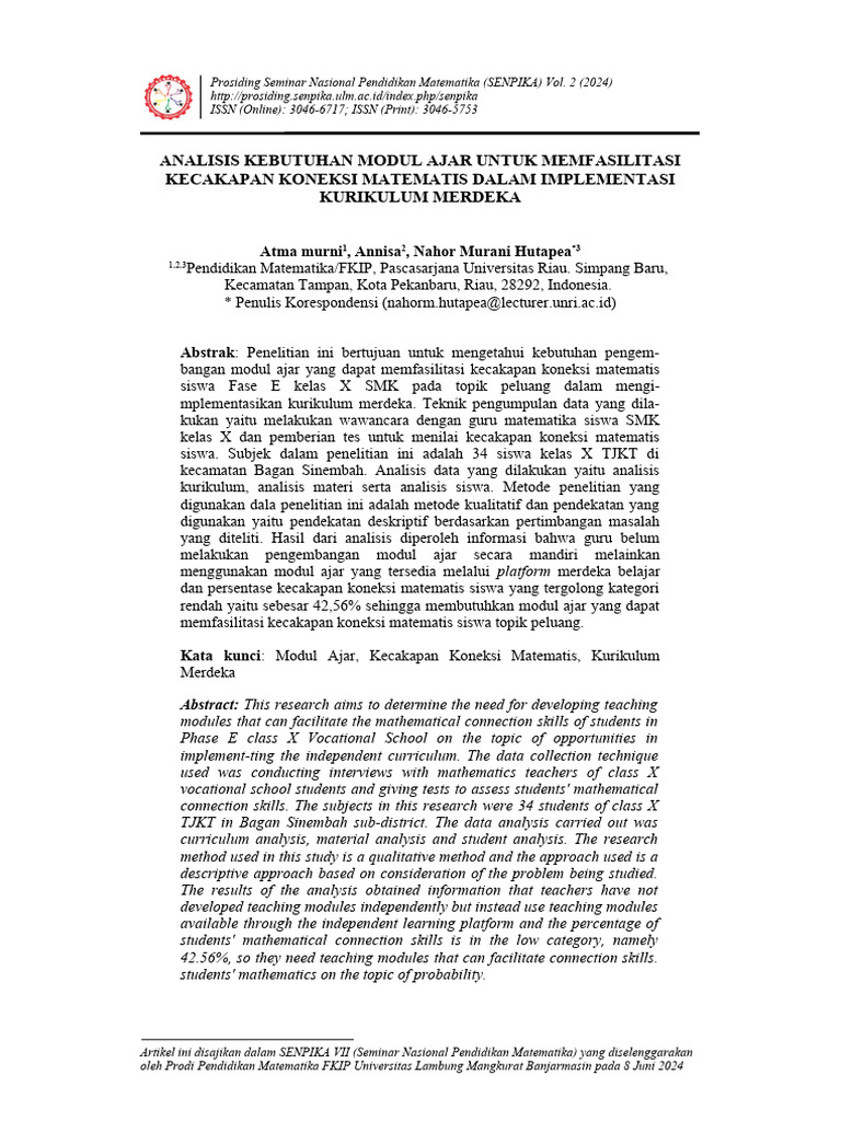 (304-310) - PM5-Analisis Kebutuhan Modul Ajar | PDF