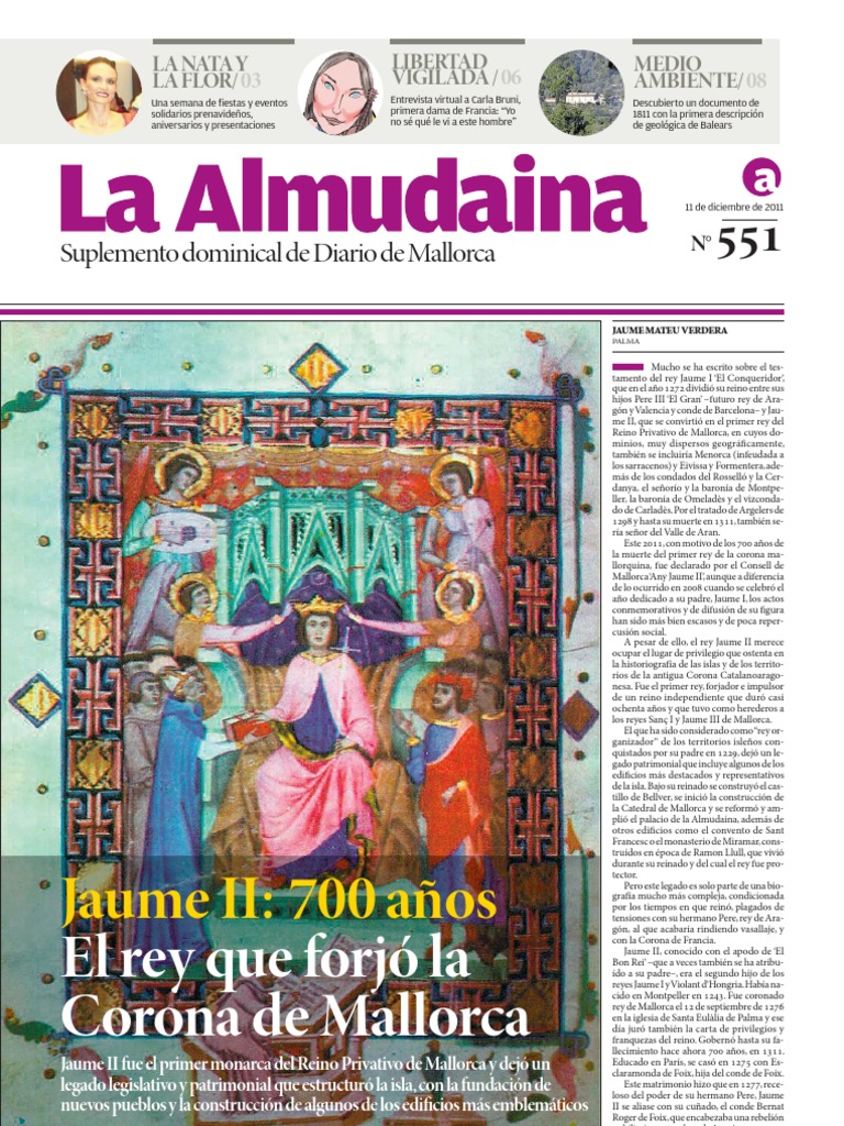 Jaume II, El Rey Que Forjó La Corona de Mallorca, 700 Años | PDF ...