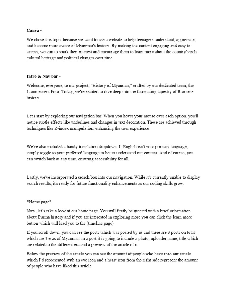 ICT website script | PDF