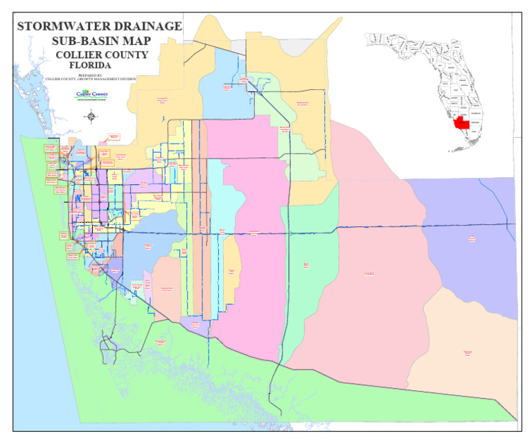 Basin Map Collier | PDF