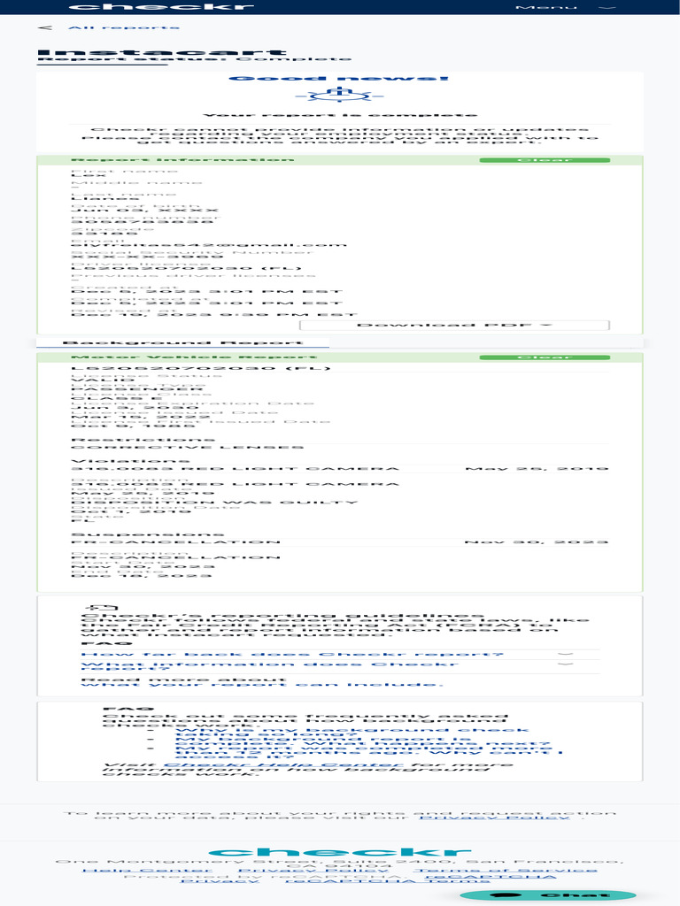 Candidate Portal | PDF | Privacy