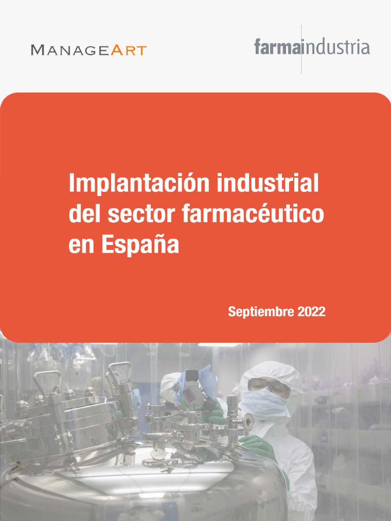 P-252-149-5 Estudio de La Implantación Industrial Del Sector Farmaceutico en España ...