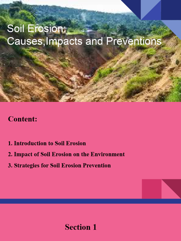 Understanding Soil Erosion | PDF | Erosion | Soil