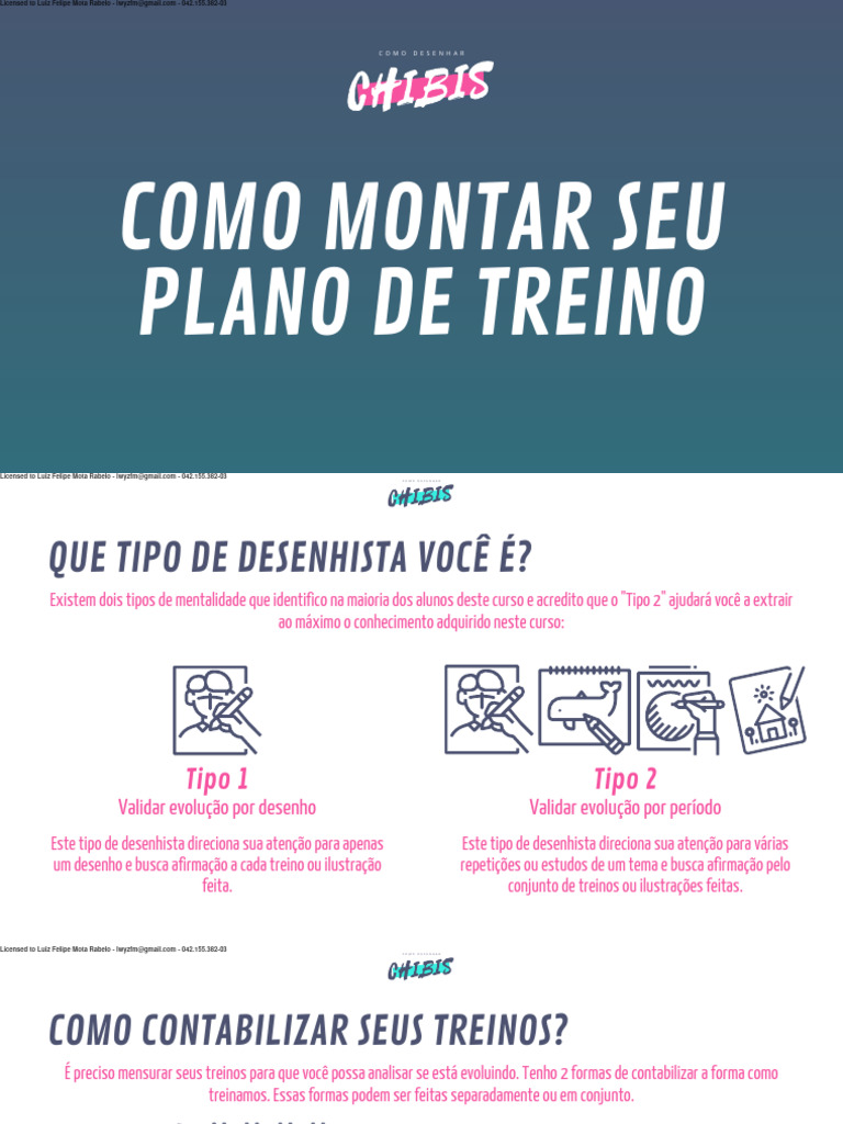 Como Montar Seu Plano de Treinos | PDF | Tempo