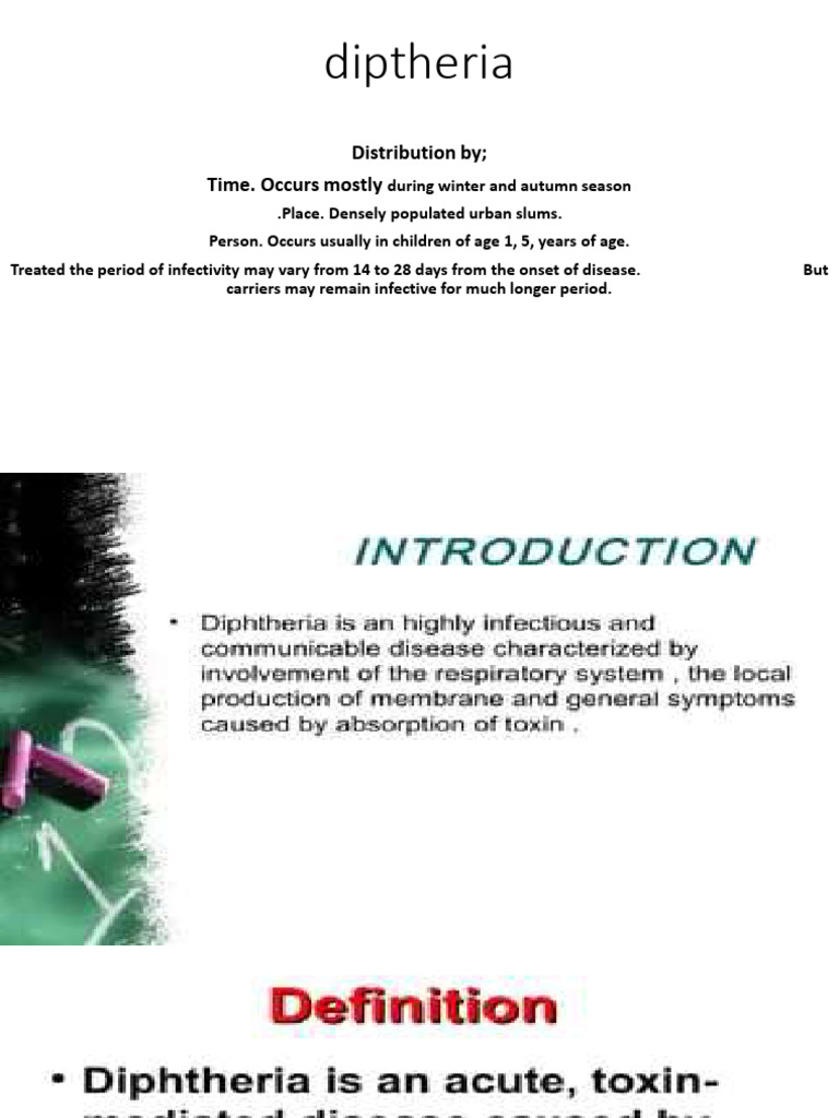Diptheria | PDF