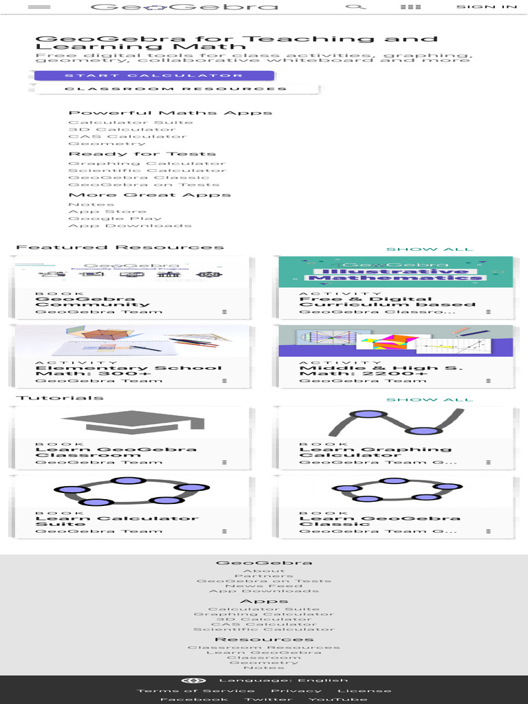 GeoGebra - The World's Favorite, Free Math Tools Used by Over 100 Million Students and Teachers ...