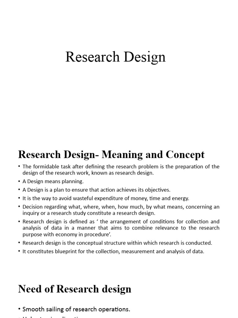 3.1 - Research Design | PDF | Hypothesis | Methodology