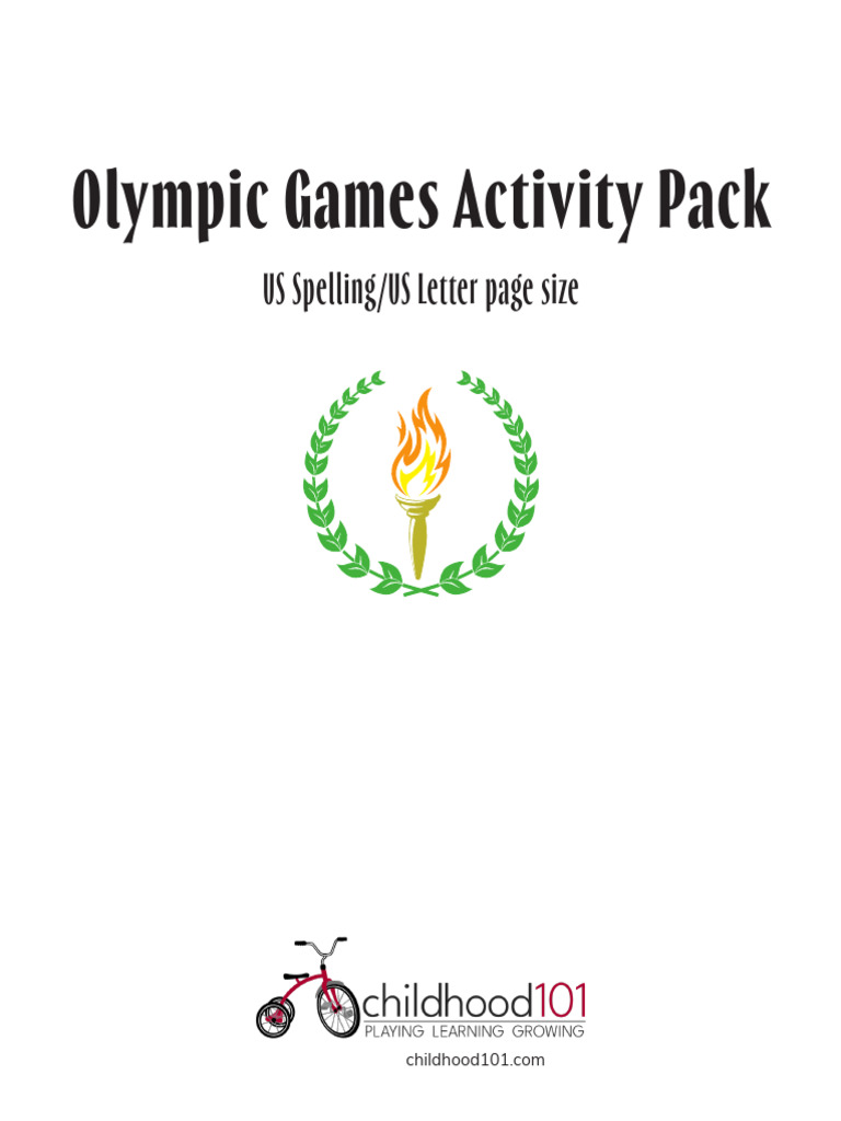 Olympic Games Worksheets US Spelling | PDF | Olympic Games | Summer ...
