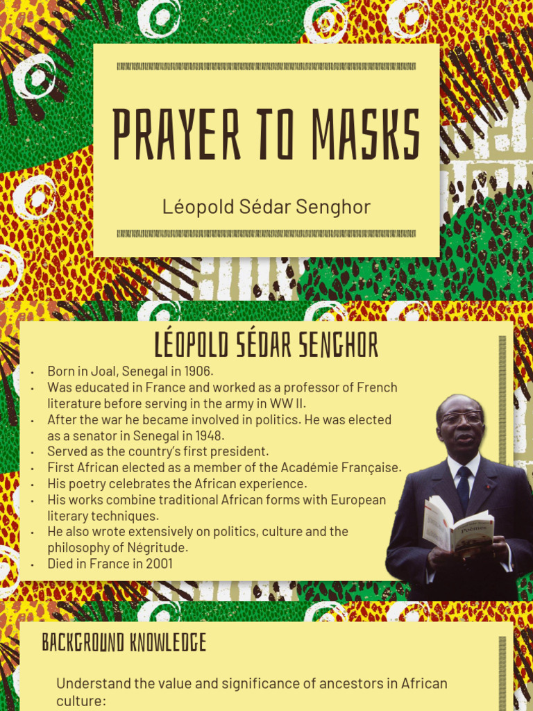 Prayer To Masks | PDF | Mask