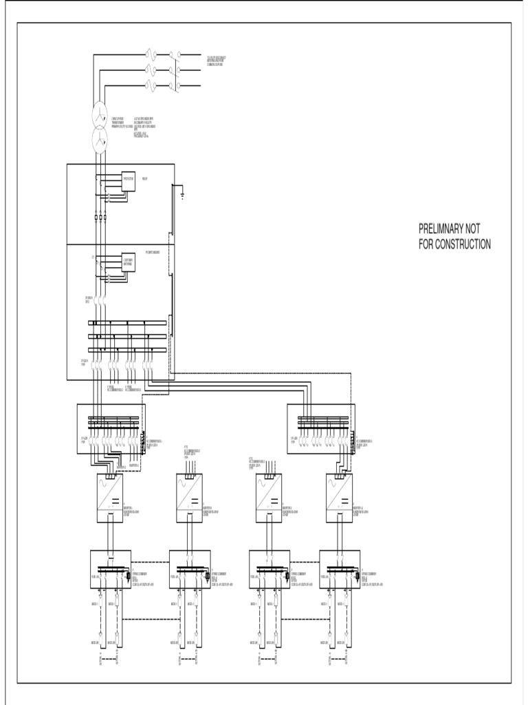 3 Line Diagram Model - 2MWp-Revised | PDF | Alternating Current ...