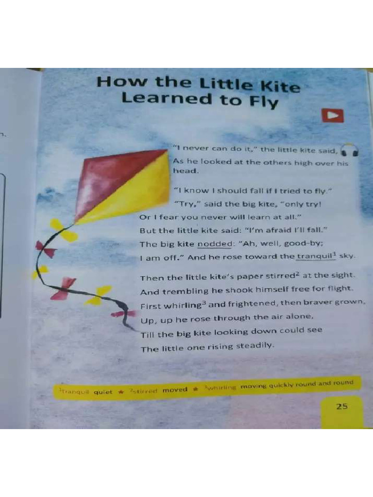 How The Little Kite Learned To Fly Poem | PDF