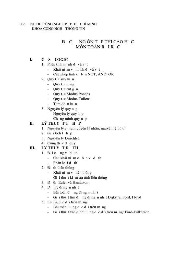 1.3 de Cuong Toan Roi Rac | PDF