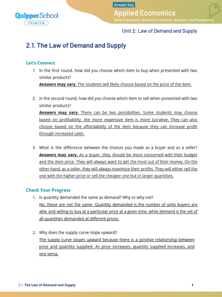 Demand and Supply Dynamics Explained | PDF | Demand | Supply (Economics)