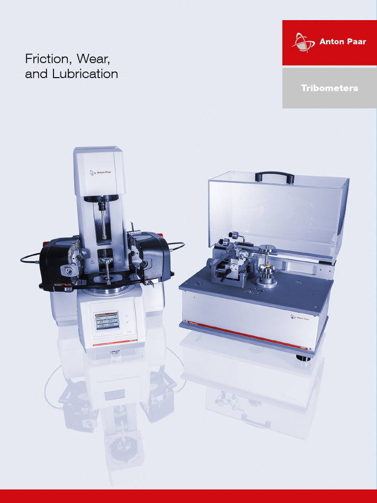 XCSIP004EN-H Brochure Tribometers Screen | PDF | Friction | Wear