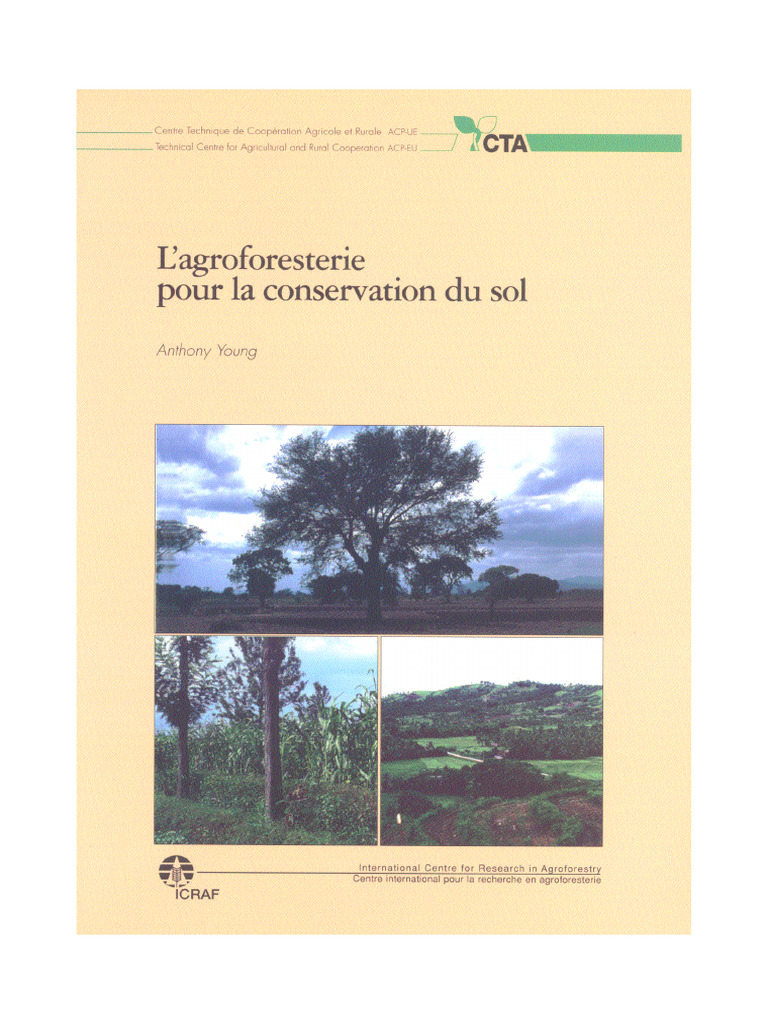Agroforesterie Pour La Conservation Du Sol | PDF