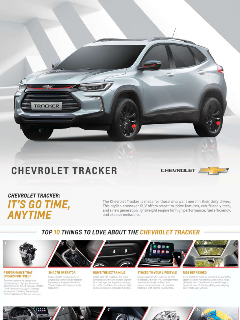 Chevrolet Tracker Brochure | PDF