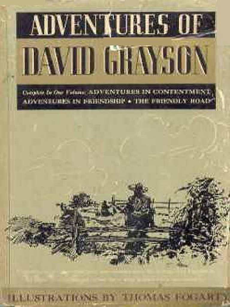 Adventures of David Grayson (Gnv64) | PDF | Young Adult