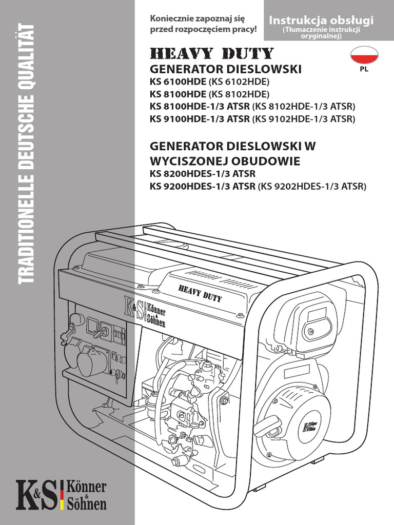Diesel-Generatoren HD PL | PDF