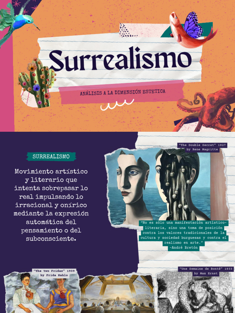 Surrealism Dreamscapes and The Unconscious Mind Education Presentation ...