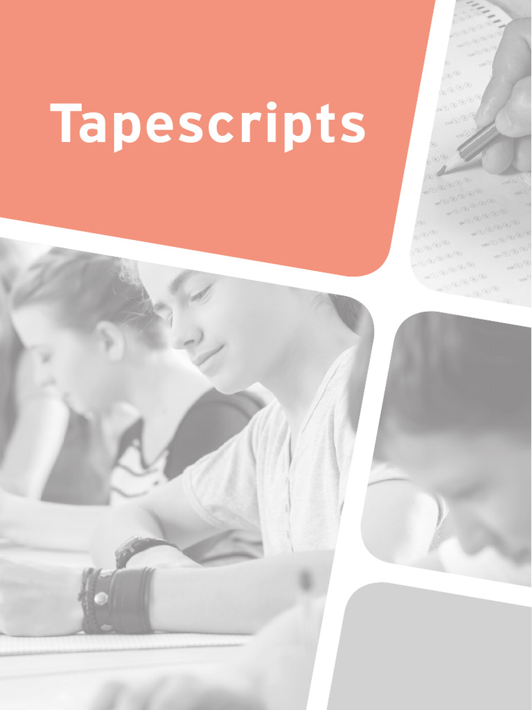 Tapescripts - Ahead With Fce | PDF | Mountaineering | Mount Everest