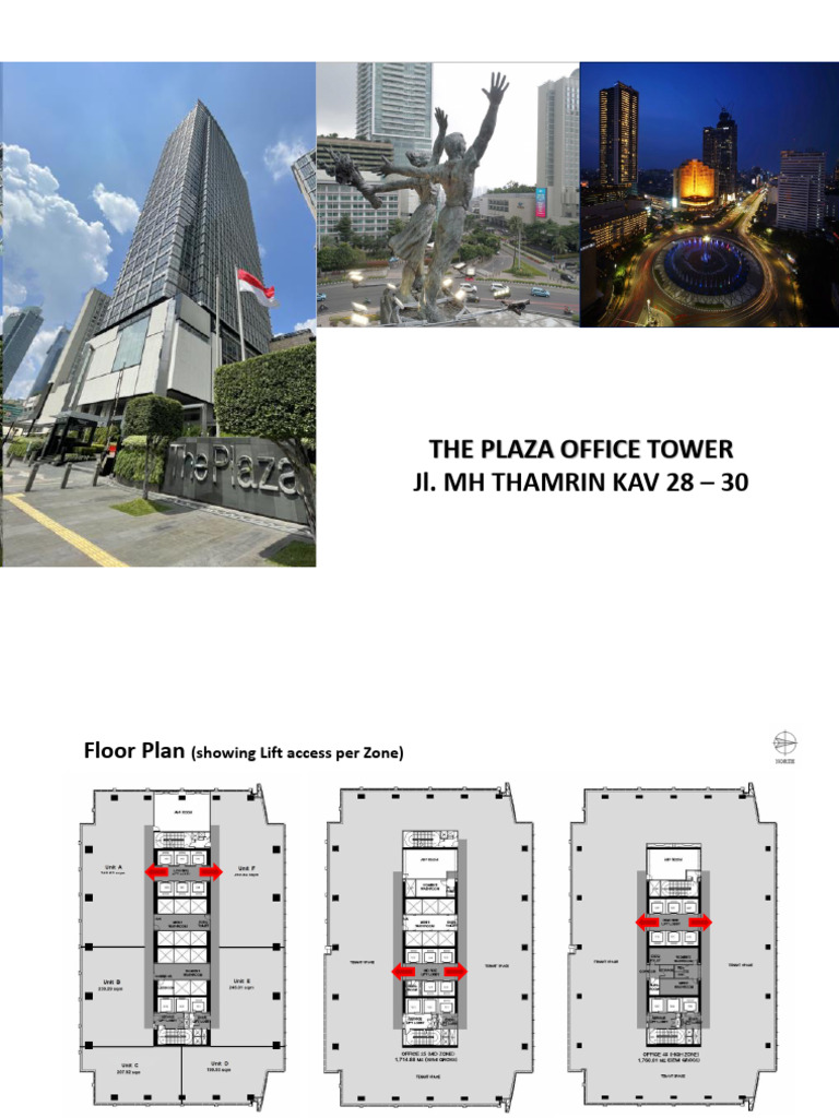 The Plaza Office Tower Size 150 - 200 SQM | PDF