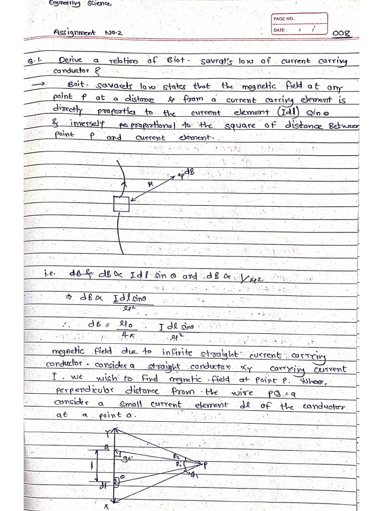 Engineering Science Assignment - 2 | PDF
