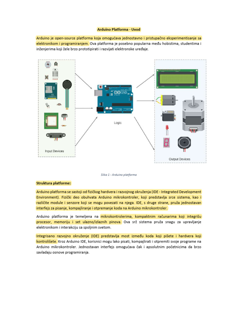 Arduino Uvod - 01 | PDF