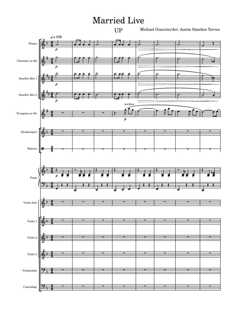 Married Live-Partitura y Partes | PDF