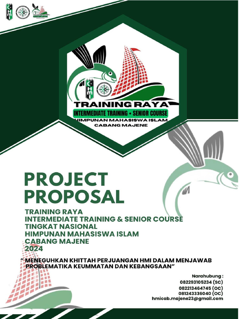 Proposal Training Raya Tingkat Nasional Hmi Cabang Majene 2024 - 2 | PDF | Karier & Perkembangan ...