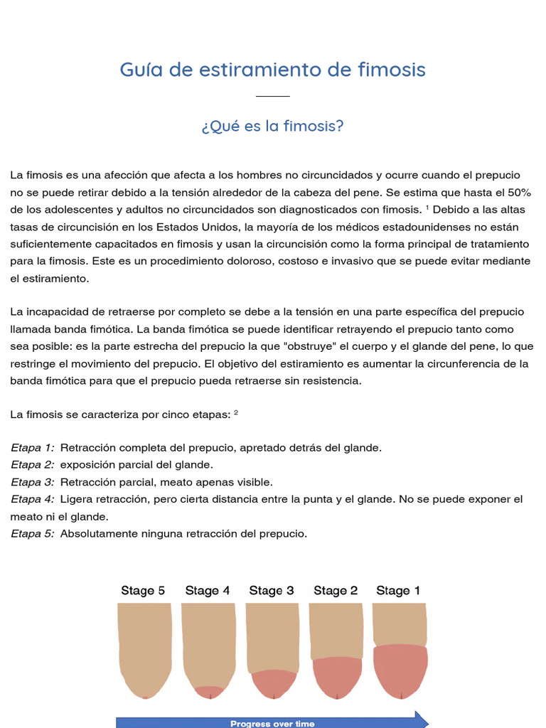 Instructivo para El Tratamiento de La Fimosis | PDF | Circuncisión | Pene