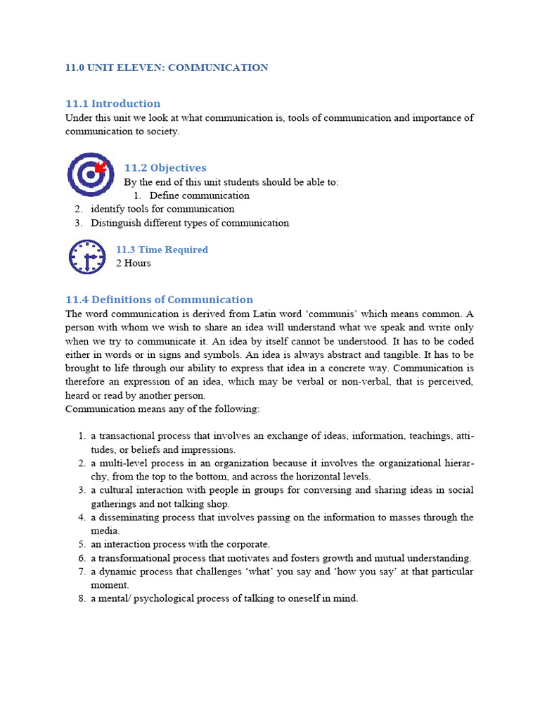 Communication Lecture | PDF | Communication | Nonverbal Communication