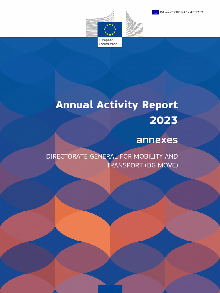 4.1 Annual Activity Report 2023 MOVE - AAR - 2023 - Annexes - Final ...