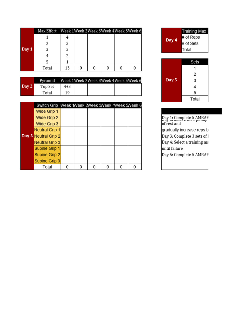 Armstrong Pullup Program | PDF | Strength Training