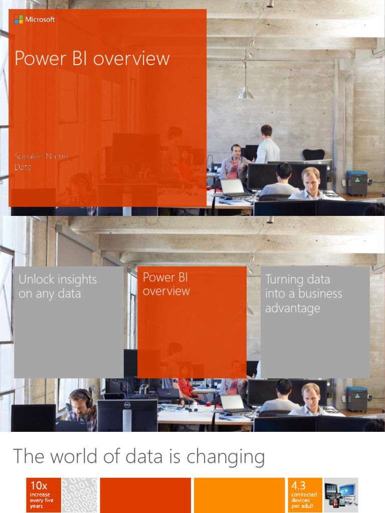 Power BI Overview | PDF | Business Intelligence | Microsoft Excel