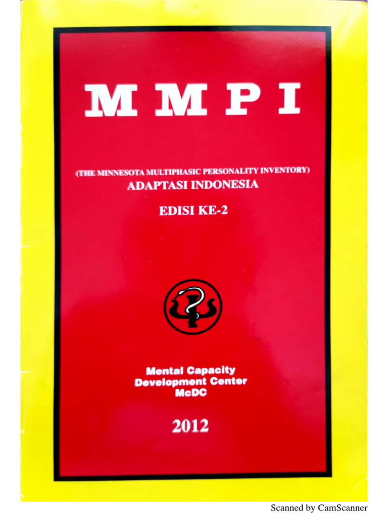 Soal MMPI Edisi Ke-2 2012 PDF | PDF