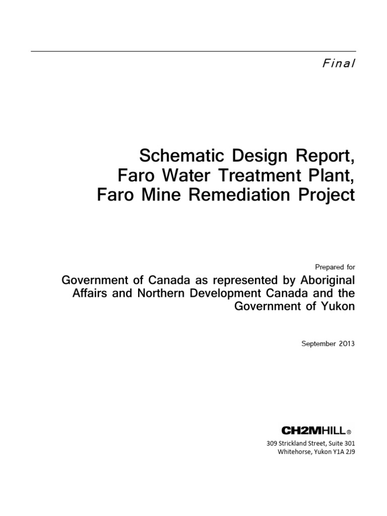 WTP Schematic-Design-Report-Faro-Water-Treatment-Plant-Faro-Mine ...