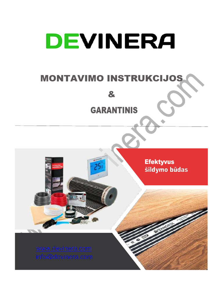 Infraraudonuju Spinduliu Pleveles Instrukcijos 1 | PDF