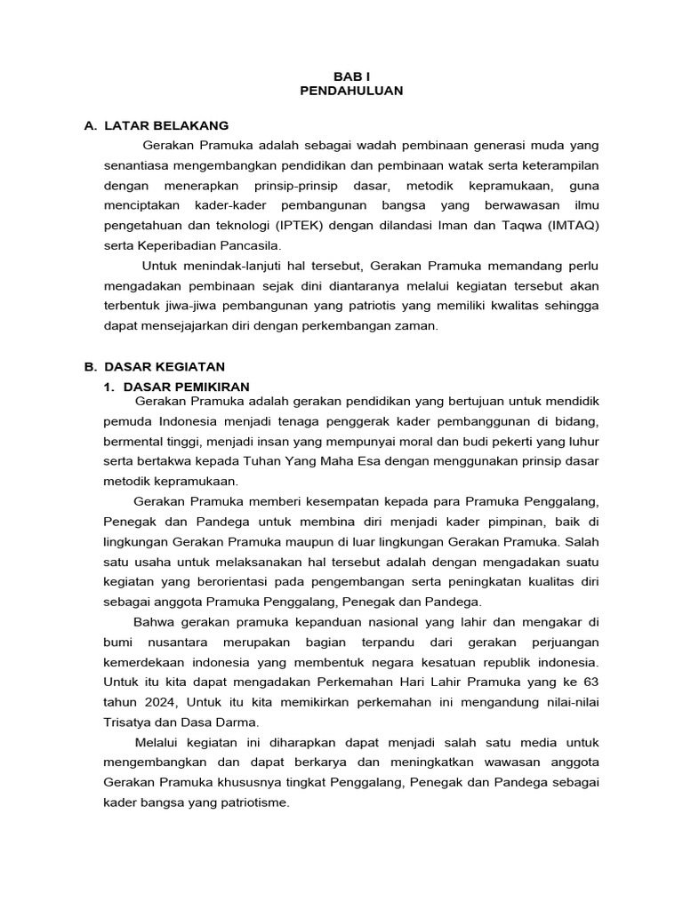 Juknis Perkemahan | PDF | Karier & Perkembangan | Griya & Taman