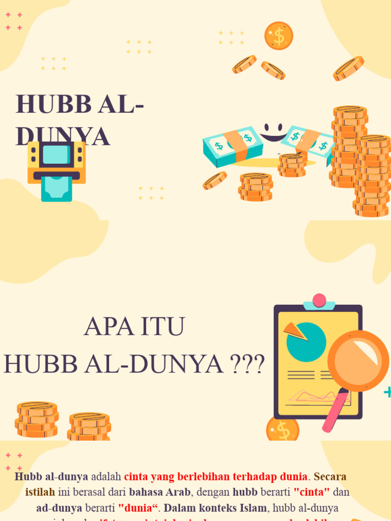 (Hubb Al-Dunya) | PDF | Pengembangan Diri | Agama & Spiritualitas