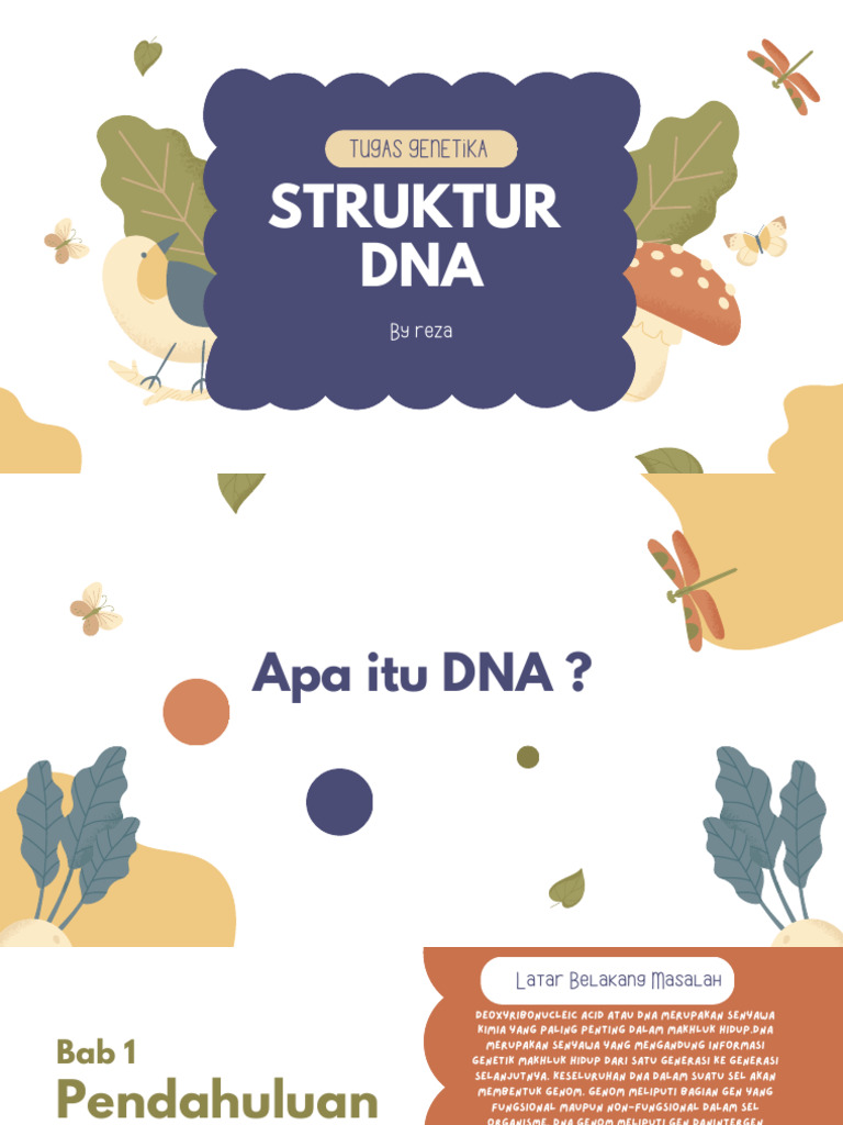 Struktur DNA, Fungsi Dan Letak DNA PPTX by Reza | PDF | Kesehatan ...