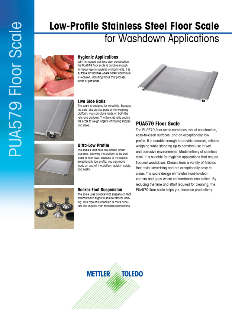 PUA579 MAR Floor 20120301 y EN Databrief | PDF | Stainless Steel ...