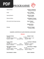 Sample Coronation Night Invitation | PDF