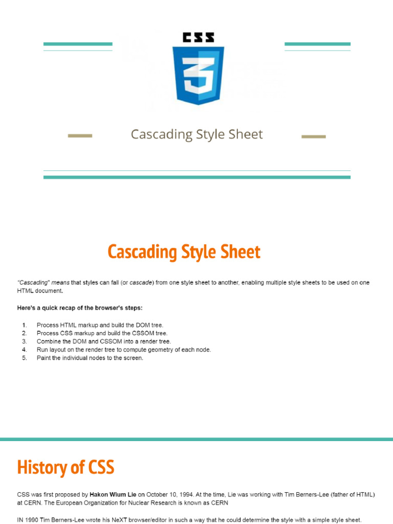 Css | PDF