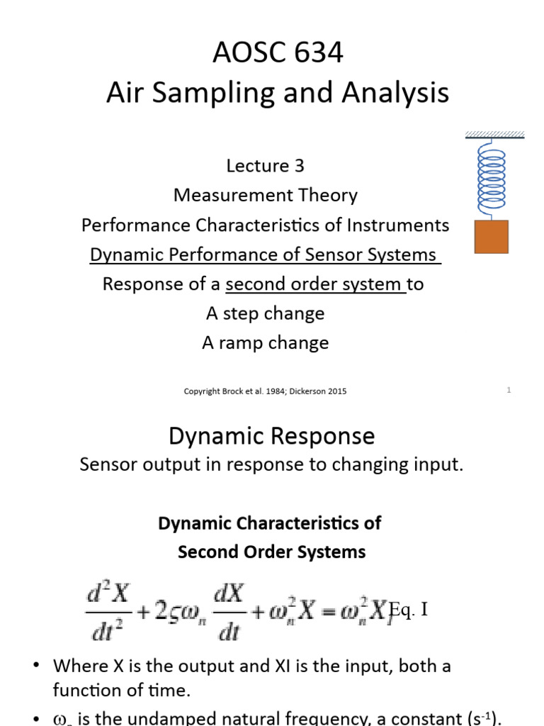 634 Lecture 3 | PDF | Damping | Mechanics